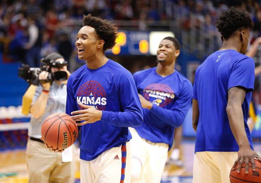KU’s Devonté Graham excited to see new-look Kansas basketball team come ...